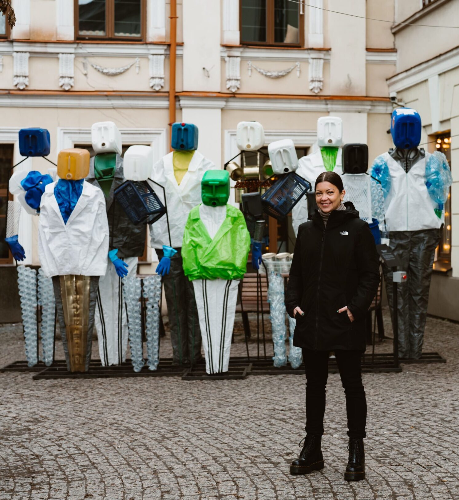 Art installation "Choir" — Modern artist Agne Kisonaite